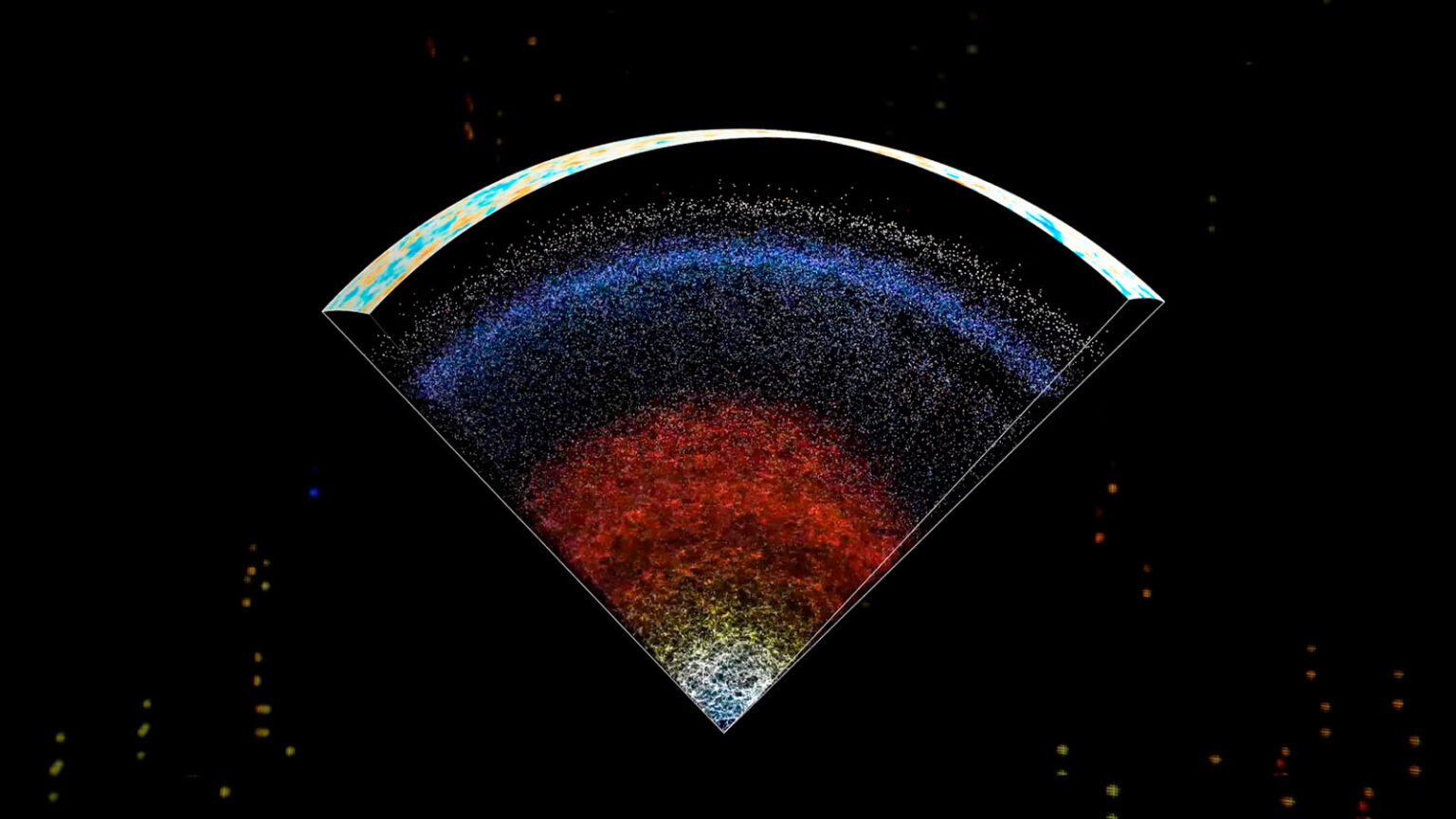 Em formato de pizza, mapa do universo mostra até o Big Bang | Fast ...
