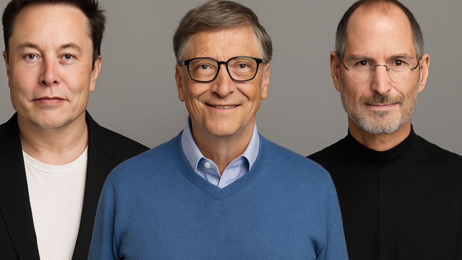 Frases de Elon Musk, Bill Gates e Steve Jobs que ainda moldam grandes ...