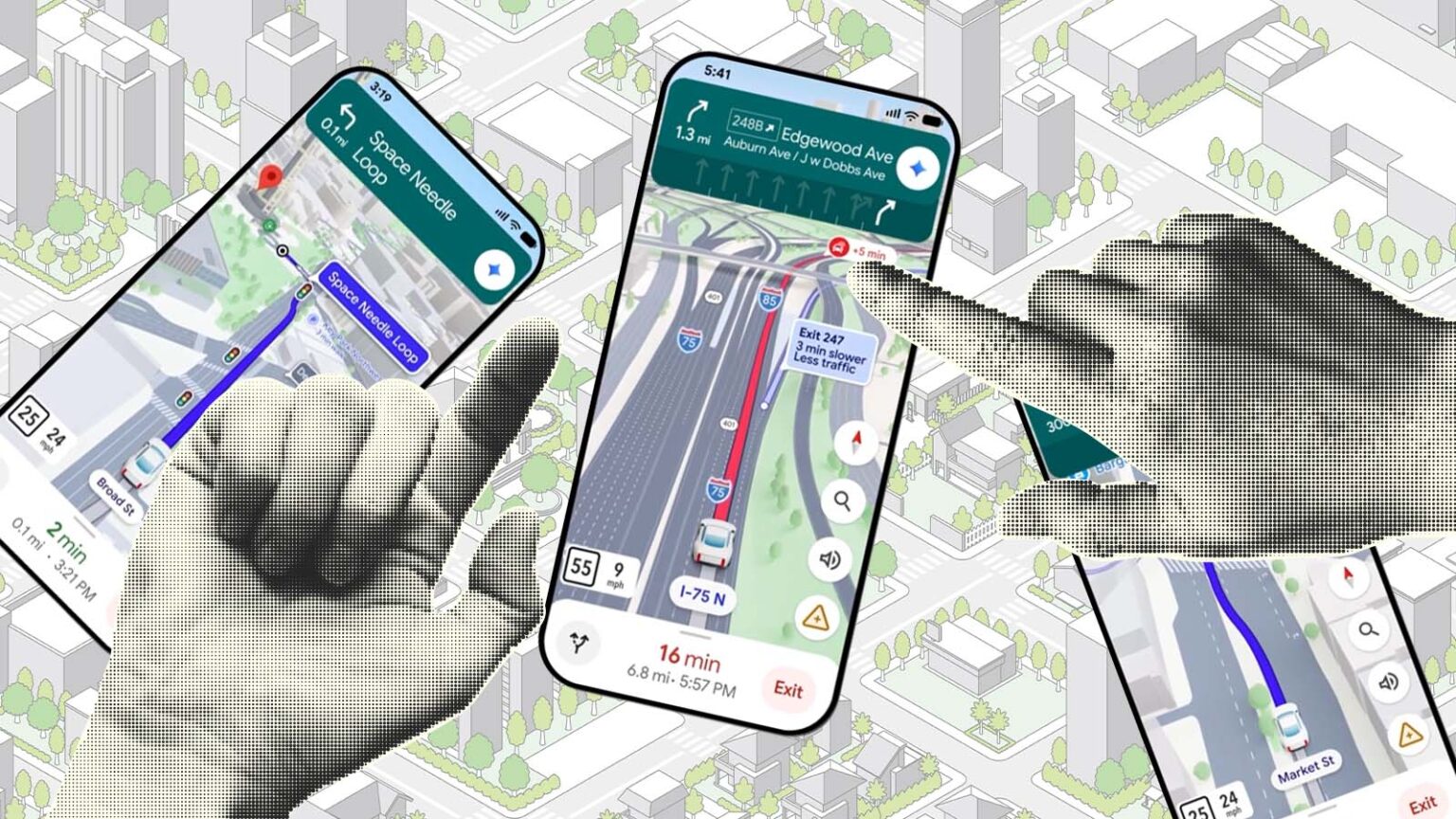 Google Maps ganha navegação em 3D para reduzir distrações | Fast ...